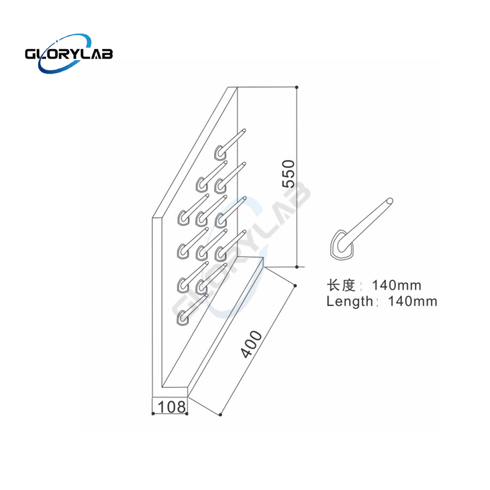 Stainless Steel Laboratory Drying Rack and Pegboard - Buy Stainless ...